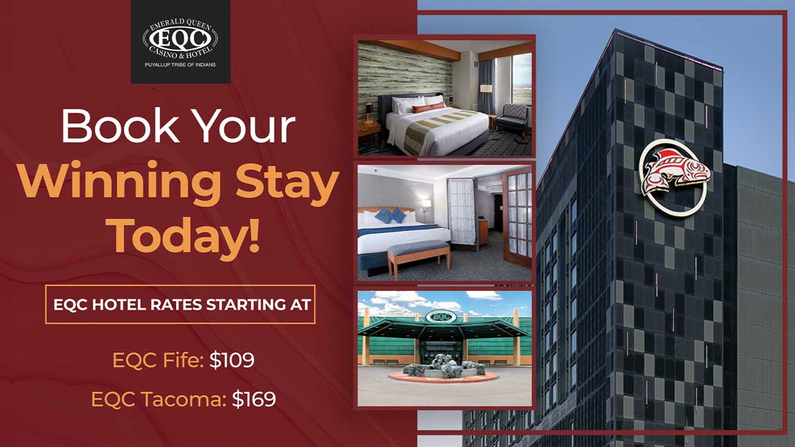 Getaway at EQC Tacoma & Fife | Rates from $124